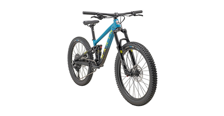 Marin Rift Zone 24" Full Suspension Childrens Mountain Bike - Blue/Bla ...